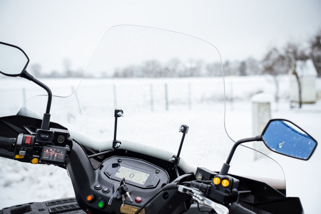 Windschild für ATV /Quad universal | QUADFARM